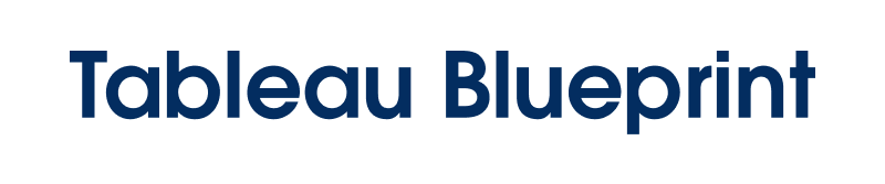 Welcome to Tableau Blueprint